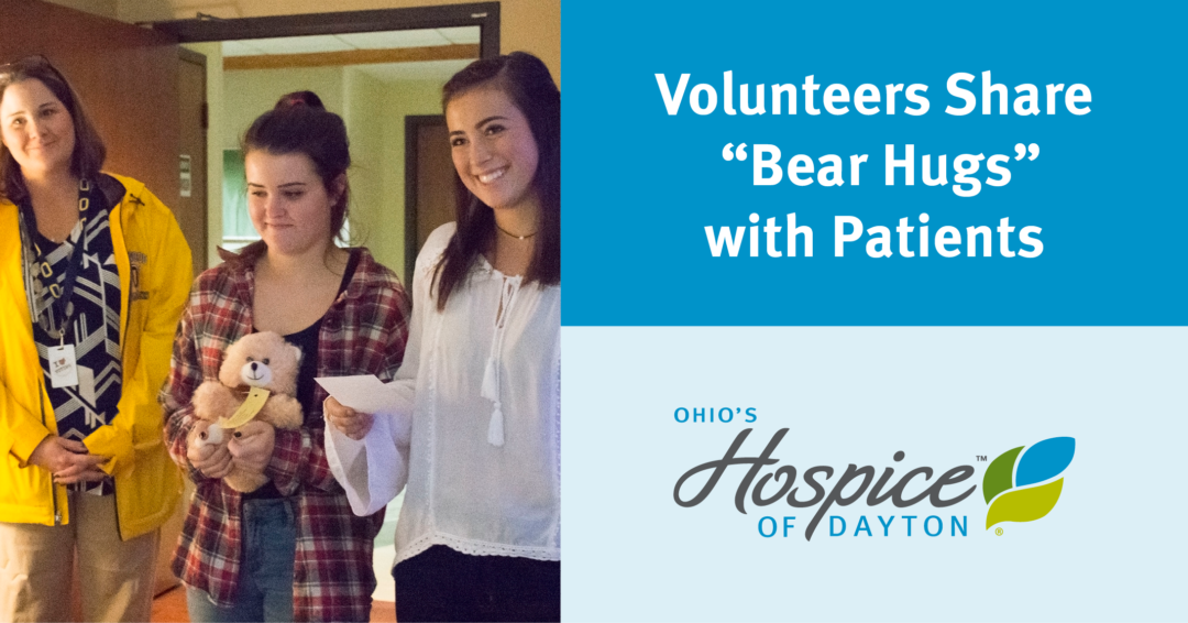 Volunteers Share “Bear Hugs” with Patients at Ohio's Hospice of Dayton