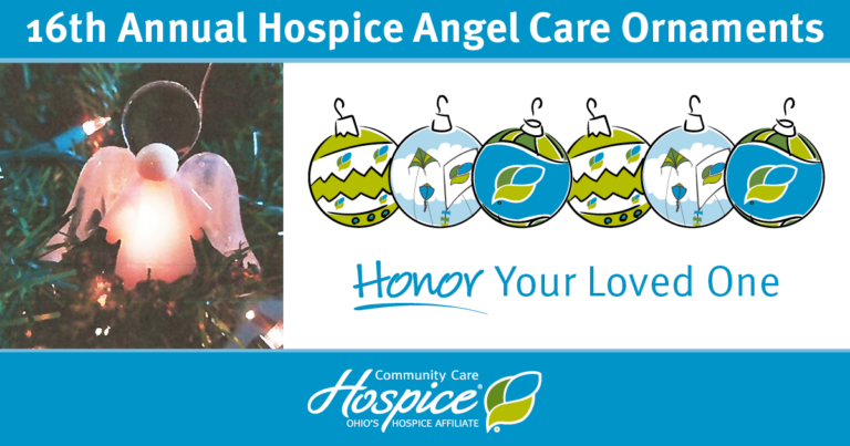Honor a Loved One With a Community Care Hospice Angel Ornament